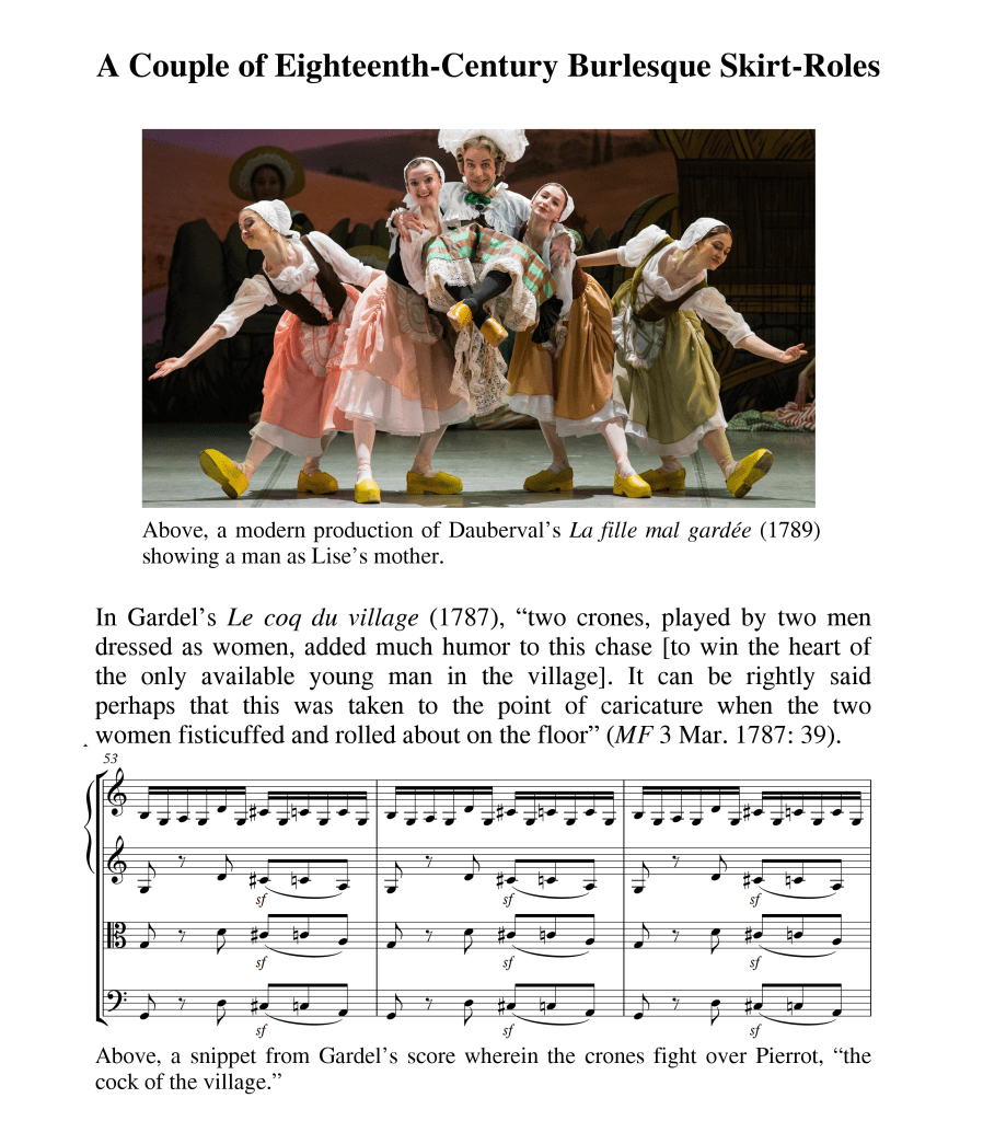 Dance Memes | Eighteenth-Century Ballet